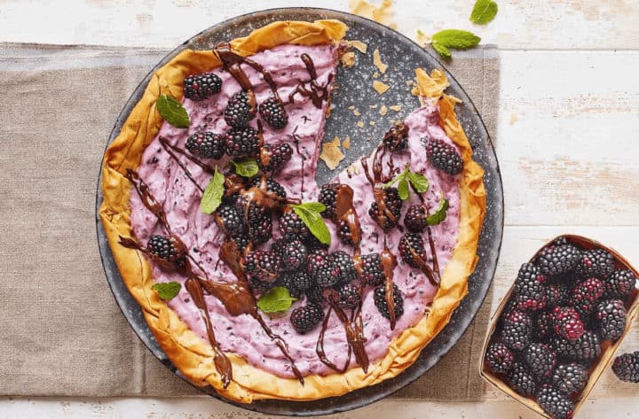 Blackberry Tart: An Easy 10 Minute Recipe - Chopnotch