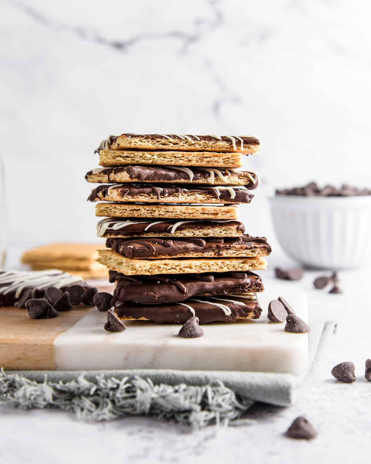 Chocolate Covered Graham Crackers Recipe - Chopnotch