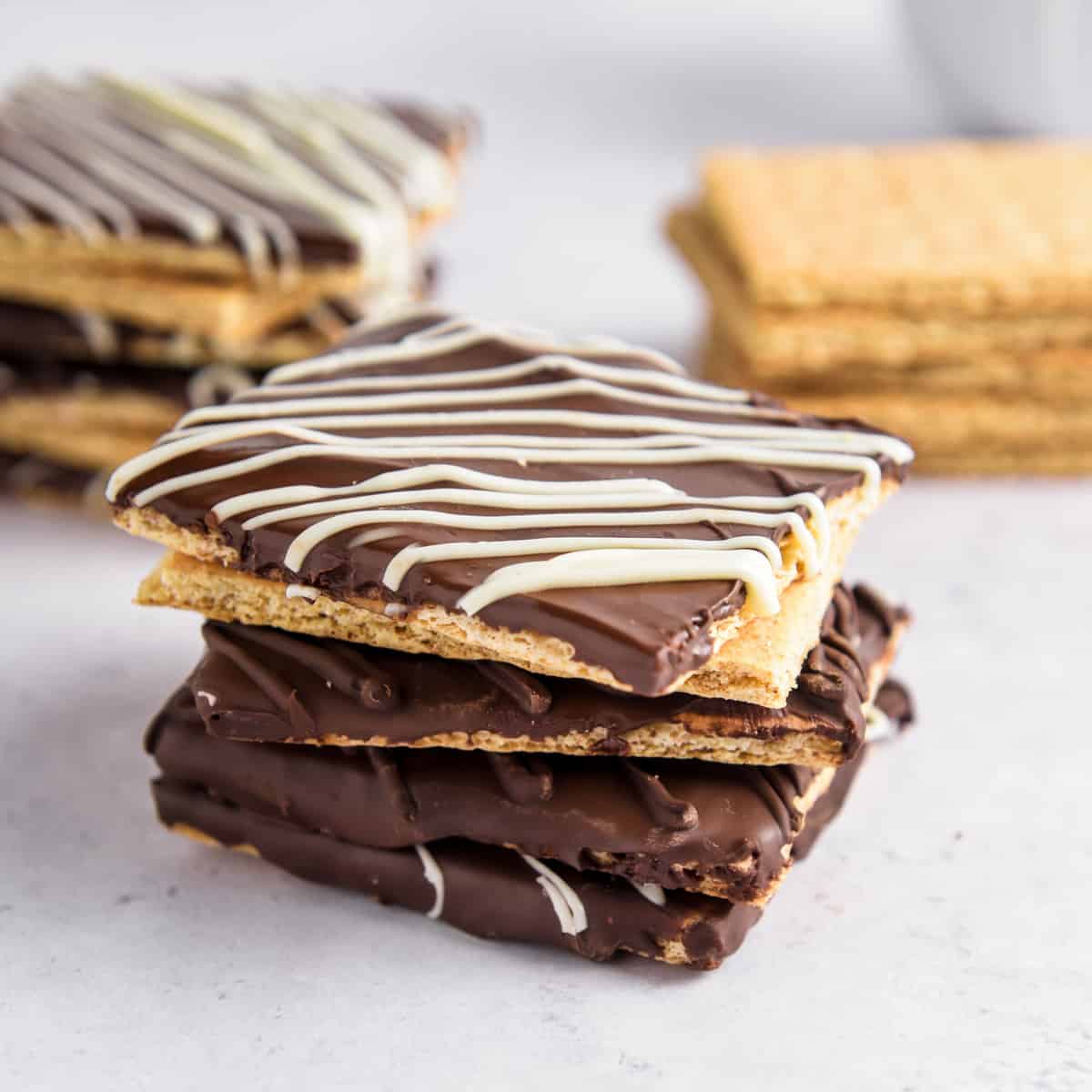 Chocolate Covered Graham Crackers Recipe - Chopnotch