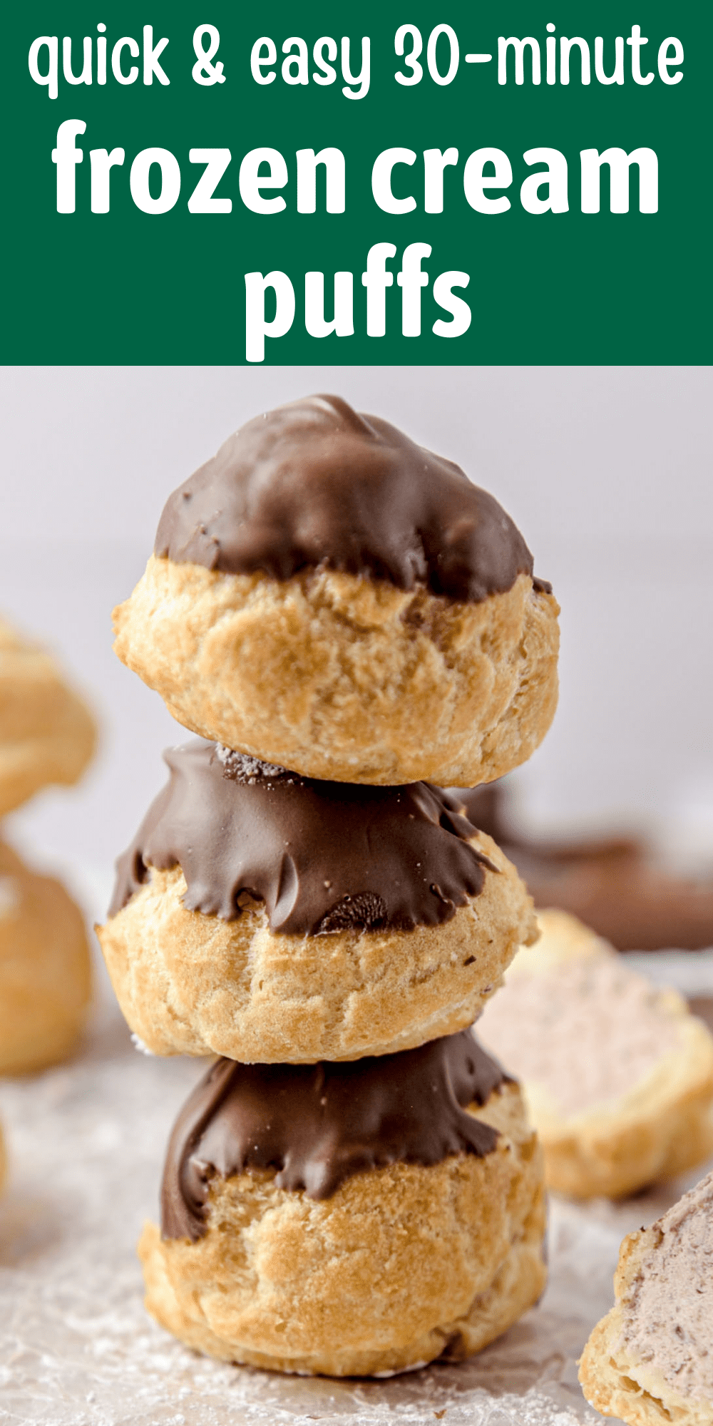 Frozen Cream Puffs Recipe - Chopnotch