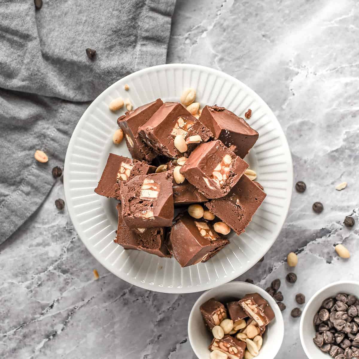 Snickers Fudge: Fast and Easy to Make! - Chopnotch