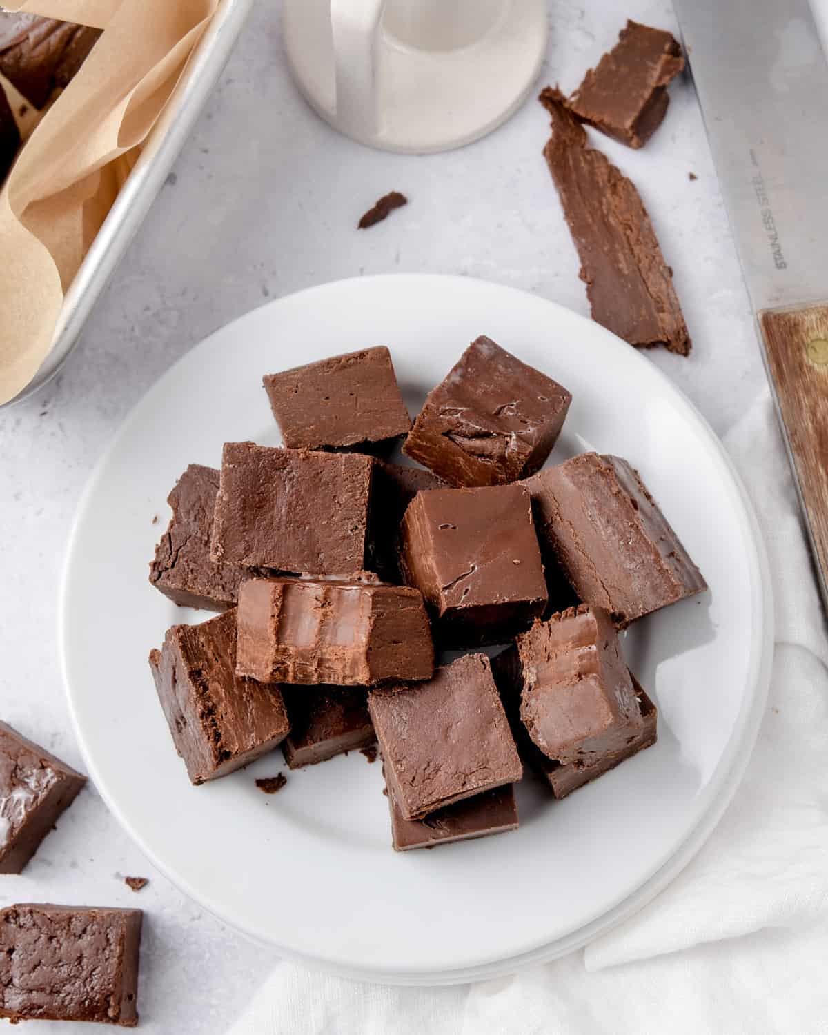 2 Ingredient Fudge - Chopnotch