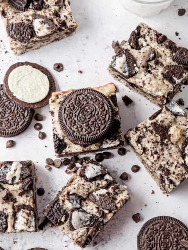Cookies and Cream Bars Recipe Story - Chopnotch
